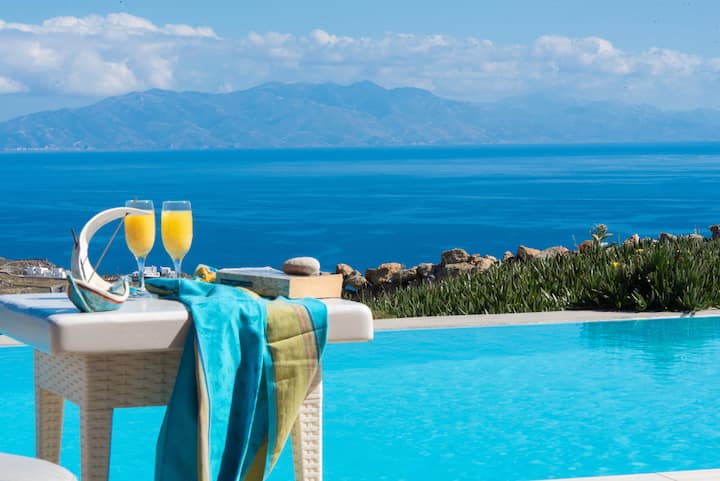 Seaview Suite/private Pool/mykonos/amallinisuites - Mykonos