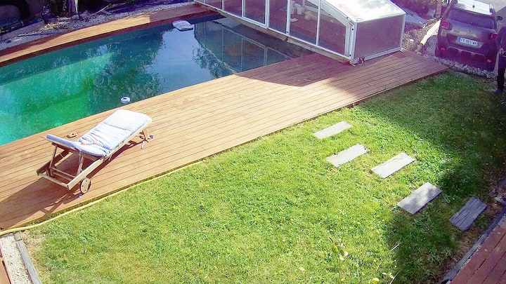 Grande Villa Piscine Chauffée - Proche Mer - Frontignan