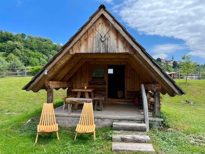 Wooden Glamp Cabin #3 - Bled