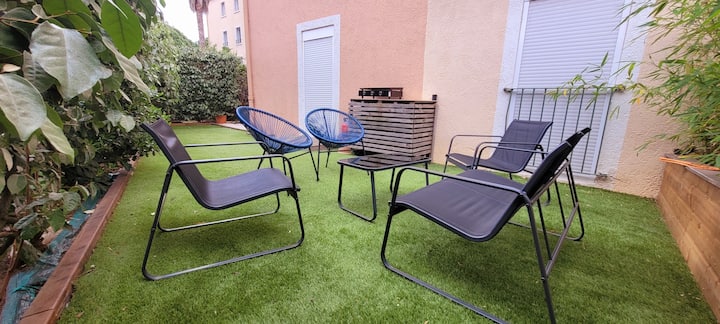 Grand Appartement + Jardin, Proche Mer Et Ville. - Fréjus