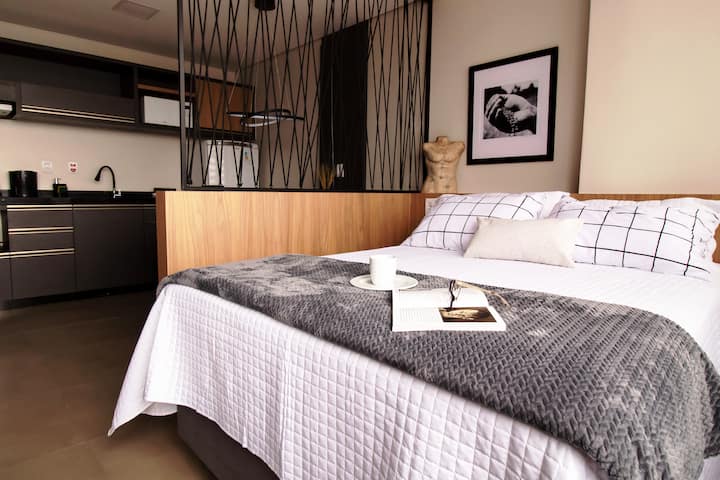 S 204 Paz Luxo Conforto Ufrgs Santa Casa Bnb - Porto Alegre