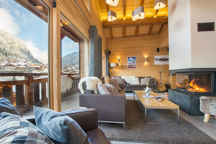 Super Lux Chalet Privee, Centre Ville, Jacuzzi - Morzine