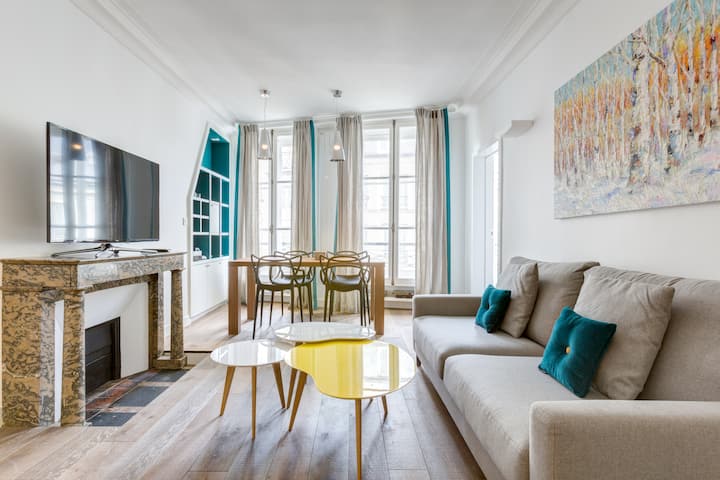 Luxury 85m2 St Honore Next Costes - Paris