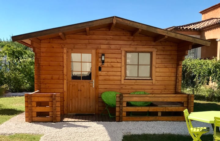 Magnifique Chalet Bois Climatisé Proche Tram Mpt. - Montpellier