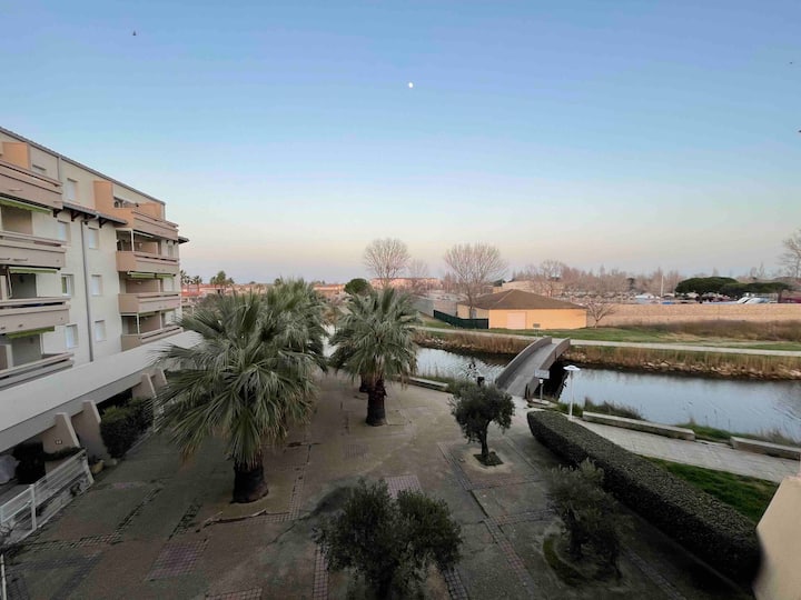 Appart Proche Plage Vue Lac - Aigues-Mortes