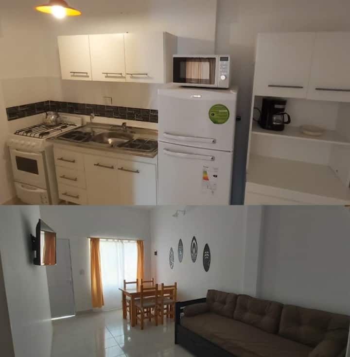 Dpto A Una Cuadra De La Playa. - Mar de Ajó