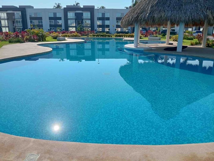 Aries Con Club De Playa En Acapulco Diamante - Acapulco