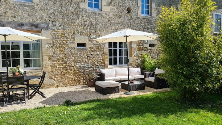 Belle Maison Plage Du Débarquement - Plage de Saint-Laurent-sur-Mer