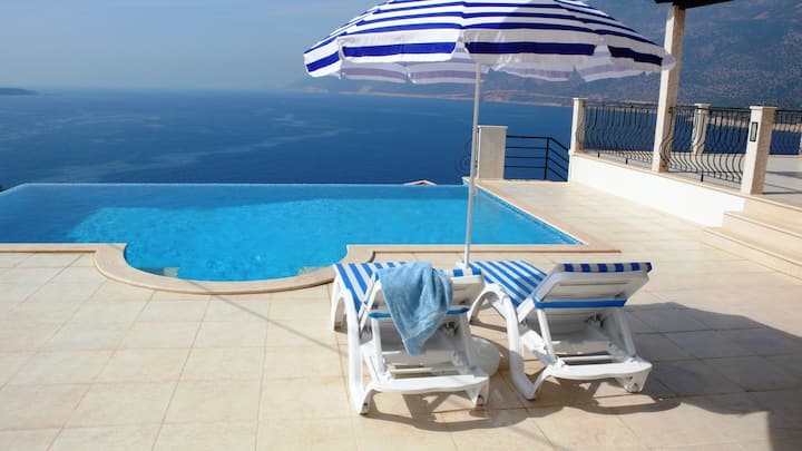 Villa Mit Pool In Traumlage Am Meer - Kaş