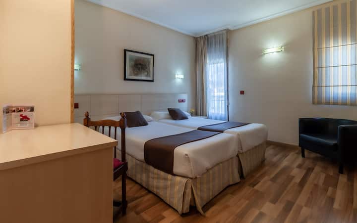 Habitación Twin Hostal Rural El Caño - Guadarrama