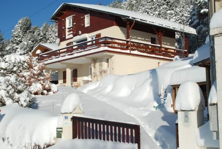 Font-romeu Pyrénées 2000 T2 Rdc Chalet Vue +Forêt - Bolquère