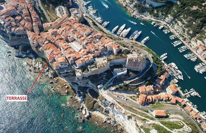 Triplex 2 Chambres Terrasse Vue Mer - Bonifacio