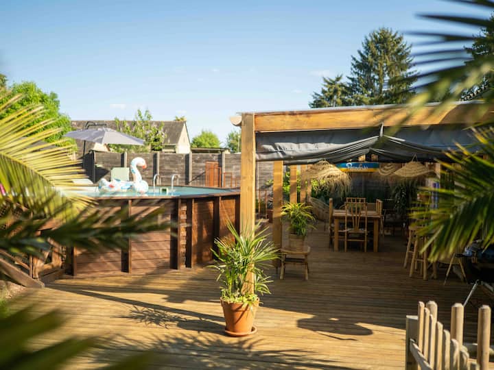 La Maison Atypique • Piscine • 8 Pers • Lourdes - Lourdes