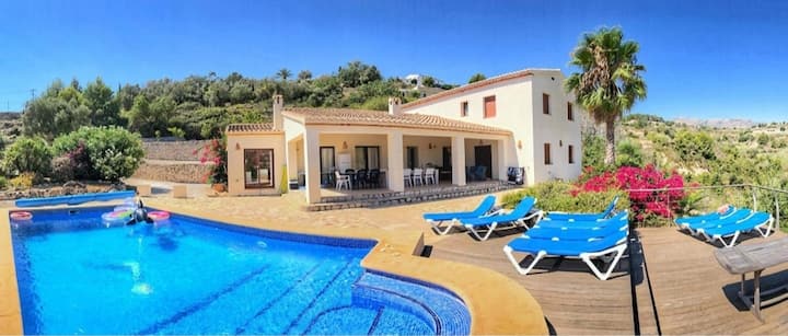 'Finca Marco' Villa With Large Pool And Jacuzzi - Benisa