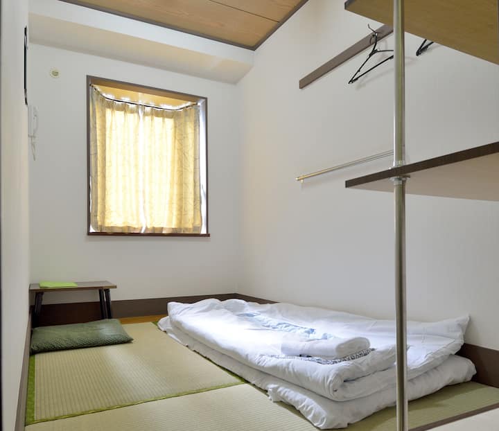 和室シングルルーム　Tvなし　共用バスルーム - 淺草