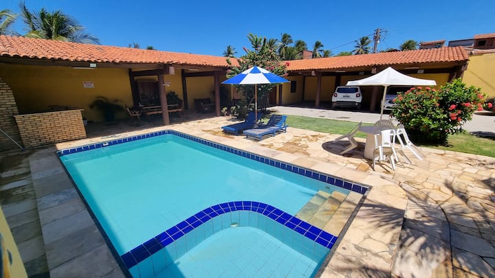 Apto. 101 Com Ar E Piscina - Na Praia Do Futuro - Brazilië