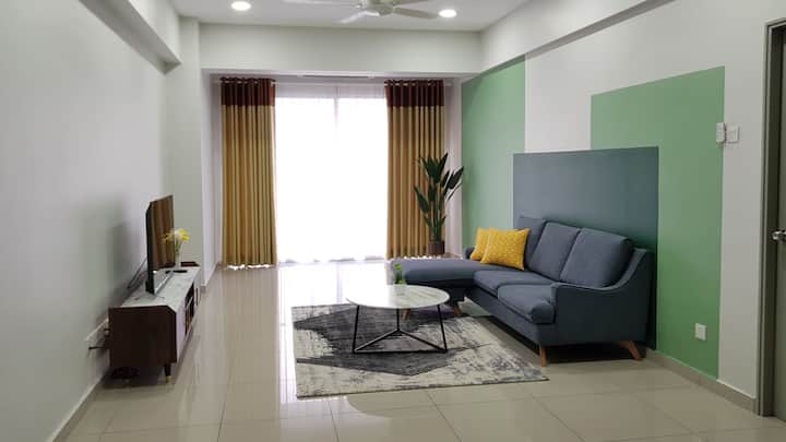 New Spacious 3br |25th Floor |Pool |Jeti Lumut - Seri Manjung