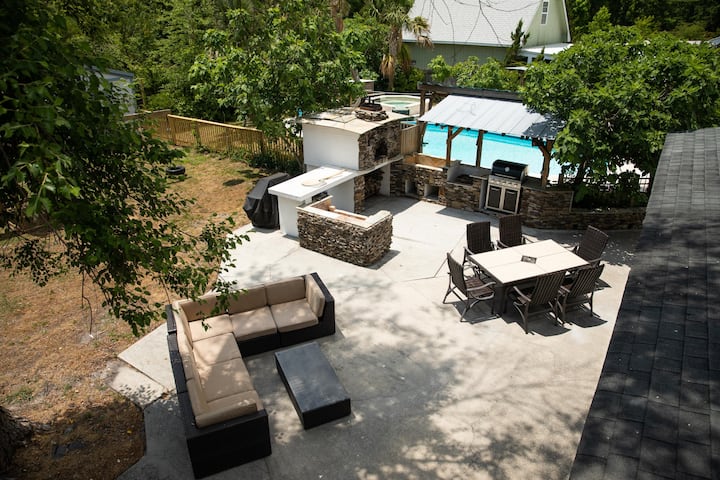 Wow! Pool Paradise With Pizza & Beaches-3 Bedroom - 威爾明頓