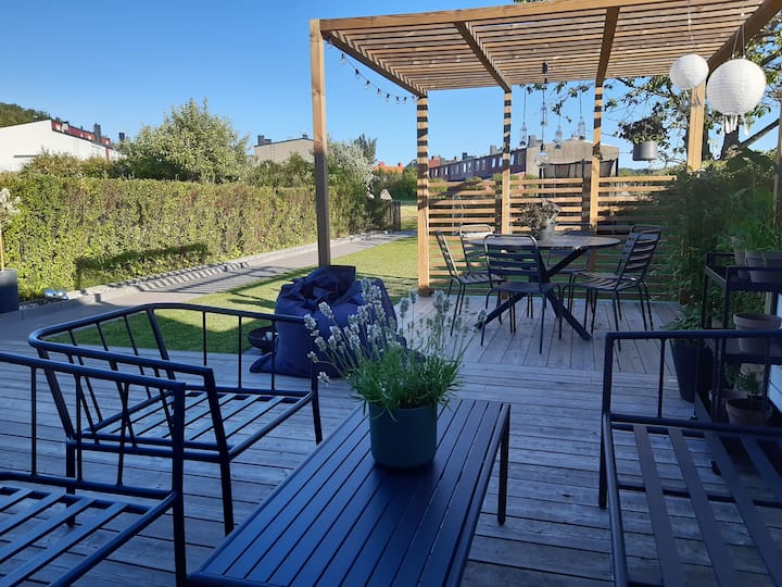 Trevligt Radhus Med Gratis Parkering - Gotemburgo