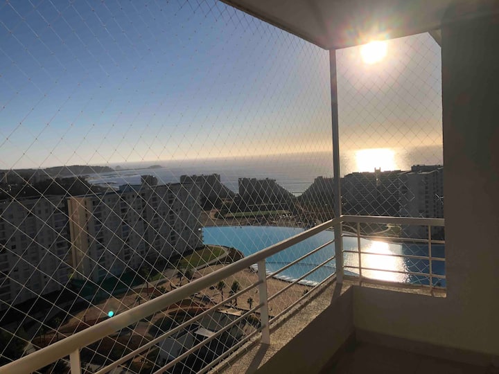 Departamento 2d/2b Laguna Bahía - Algarrobo