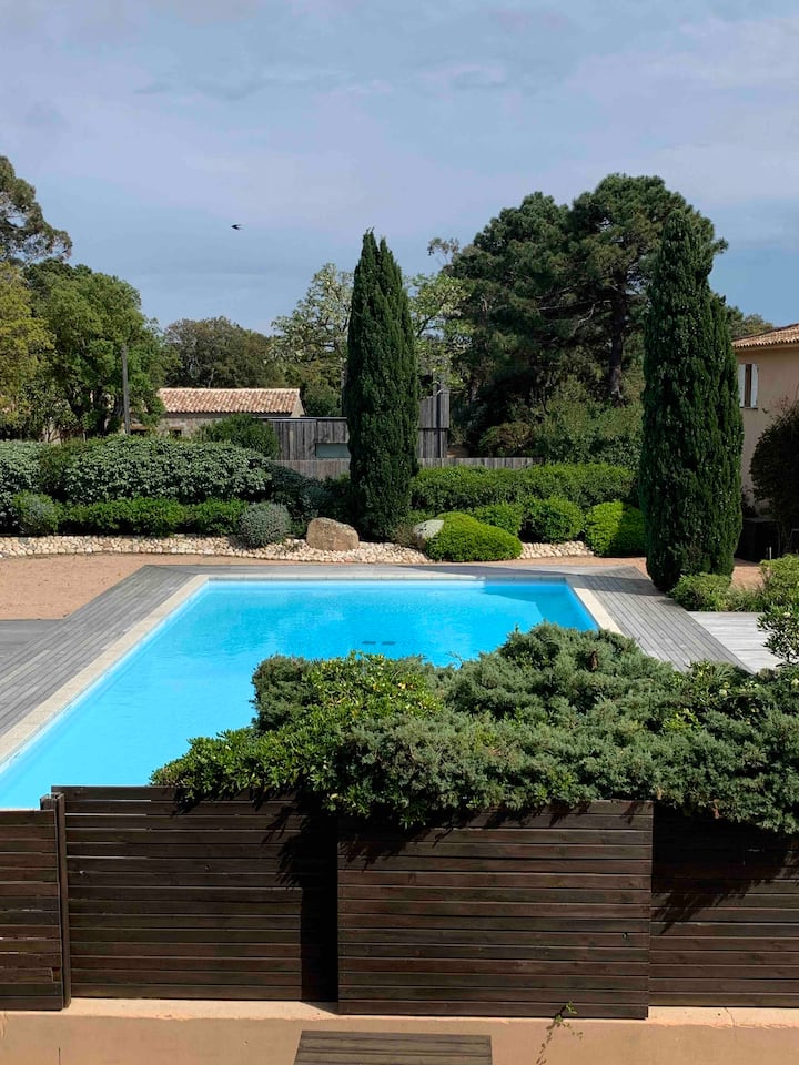 Villa Porto Vecchio  St Cyprien 62m2 Plage à 700 M - Plage de Palombaggia