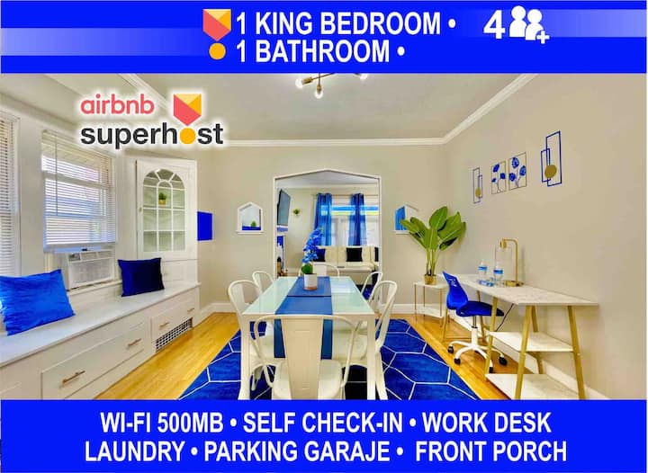 Sapphire Haven: Chic 1br Lower Unit• 8 Min Airport - 克里夫蘭