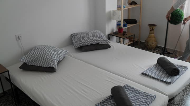 Nice Double Bed Room Wi-fi Gandia Historic Center - Gandia
