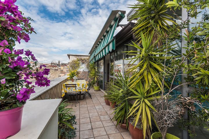 Panoramic Terraced Apartament In Naples Center - 