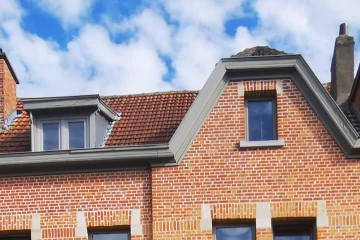 Spacious 1bed Loft With Private Bathroom + Parking - Leuven