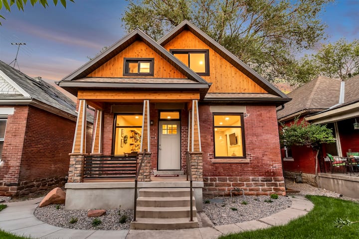 Central 9th Slc Newly Restored Bungalow Walk Metro - Salt Lake City, UT