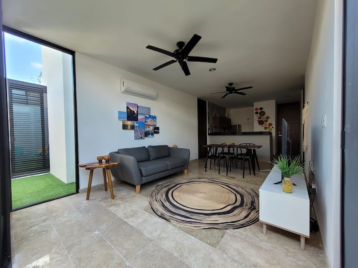 Cozy Flat With Private Pool – Ground - Mérida