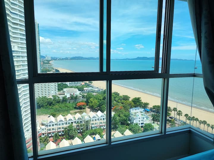 A2312临海高层无敌海景公寓lumpini Park Beach Jomtienn - Pattaya City