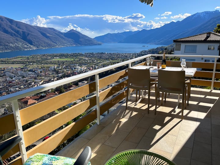 One Million Dollar View In Orselina - Orselina