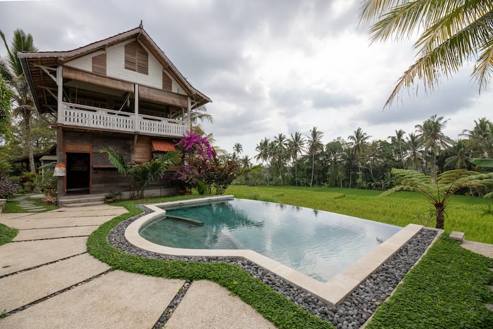 Rumah Pondok~beautiful Hidden Gem In Rice Fields - Ubud