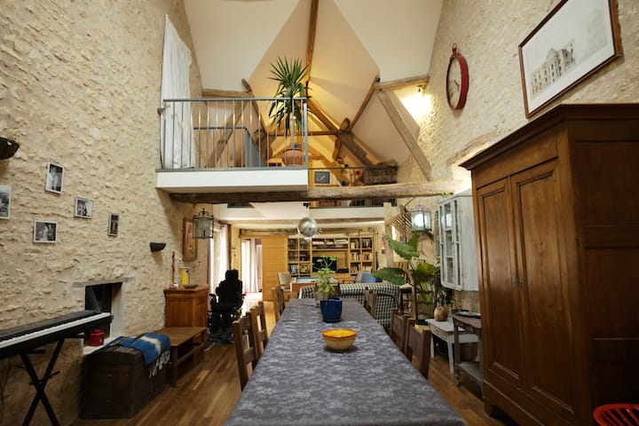 Ancienne Maison Des Templiers(chamb Chez Habitant - Angerville