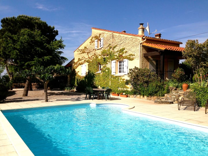 Luxury 3 Bed Villa With Pool - Laroque-des-Albères