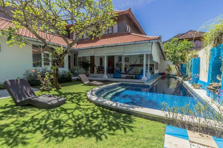 Real Bali 750m From Beach 15m Pool 3 Bedrooms - Bali