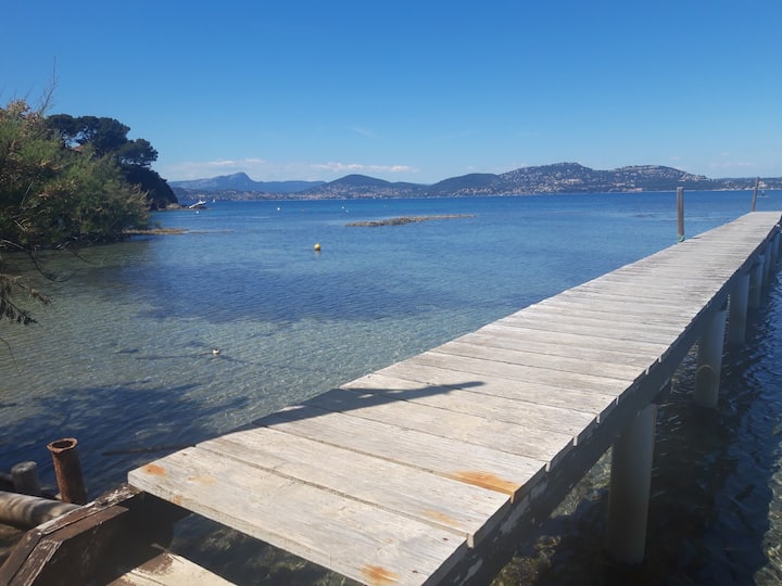100% Plage! Accès Direct à La Mer! - Presqu'île de Giens