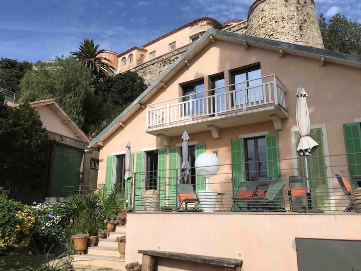 Bandol:superbe Maison Face Mer Et L’île De Bendor. - Bandol