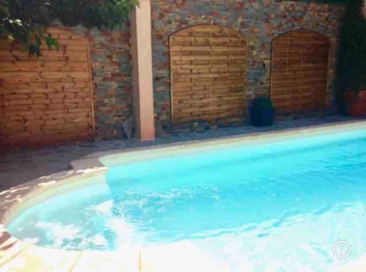 Logement En Villa Avec Piscine Chauffée - Corte