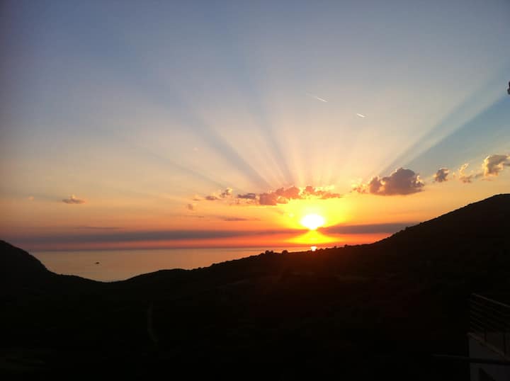 T2 Avec Très Belle Vue Mer + Maquis - Corse