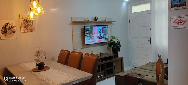 Lindo Ap. Pitangueiras 80m Da Praia, Centro Cidade - Guarujá