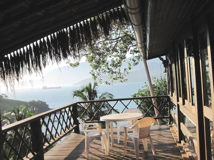 Casa 100 M Da Praia, Bela Vista Mar Montanhas - Ilhabela