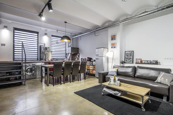 Loft Fantastique Dans Le Quartier De Gracia - Santa Coloma de Gramenet