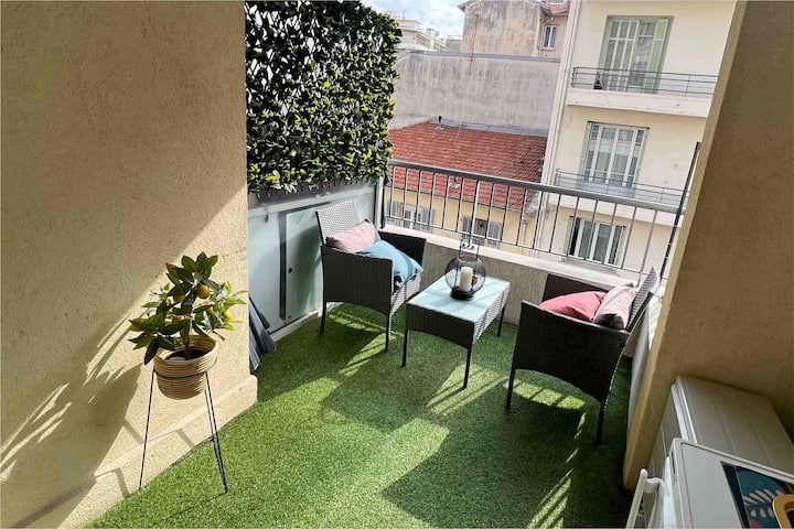 City Center - Studio Avec Terrasse - Nice