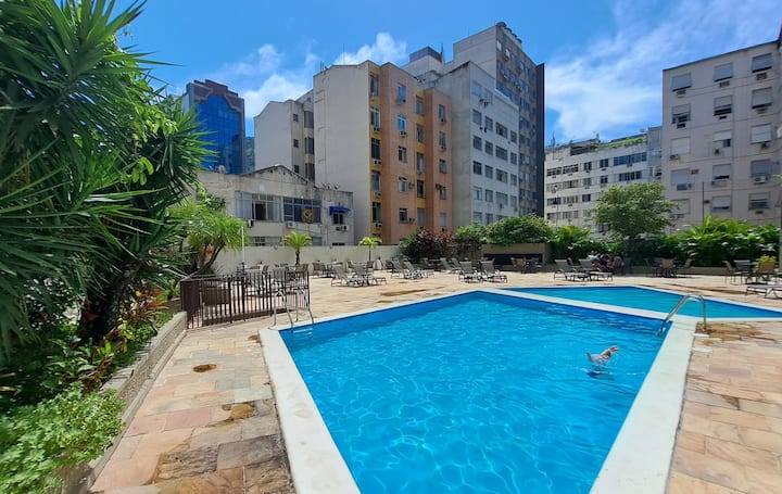 Duplex Copacabana, Vue Panoramique, Piscine - Ipanema