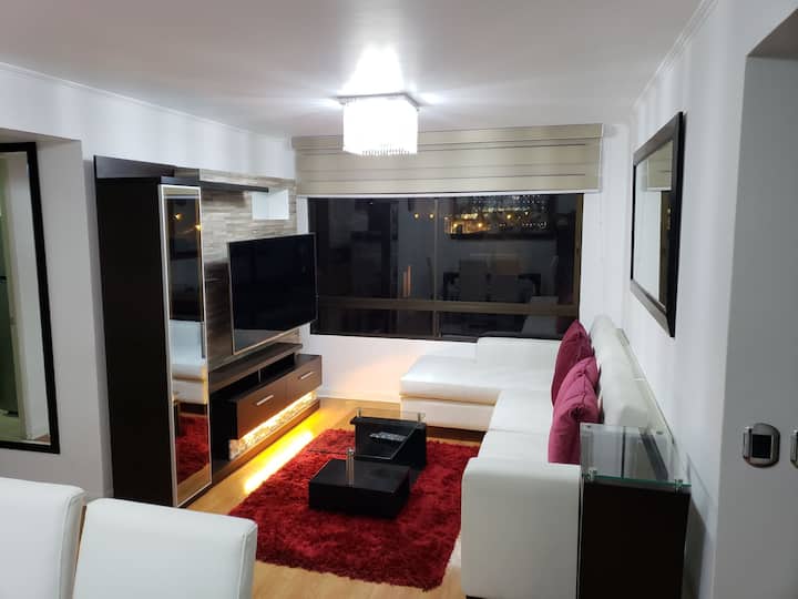 Bello Apartamento En Miraflores Cerca A Larcomar - Lima