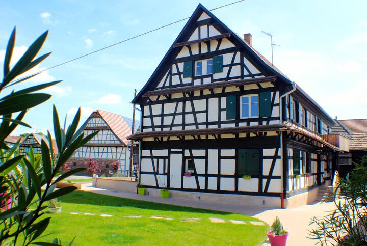 Gîte Pour 4 Personnes Dans Une Maison Alsacienne - Erstein