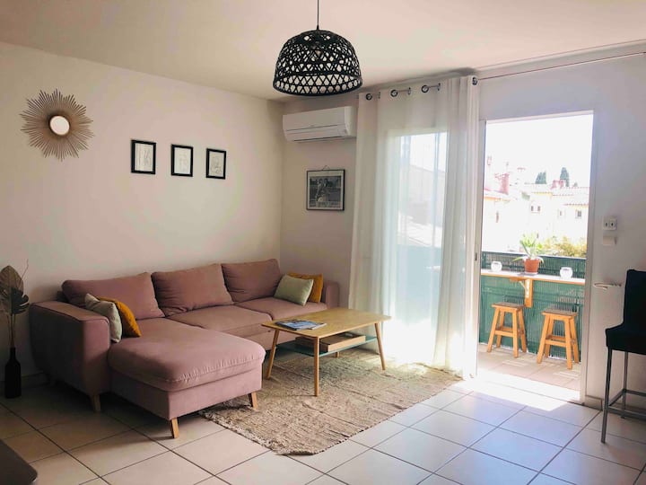 Joli Appartement à Quelques Pas Du Centre-ville - Cabestany