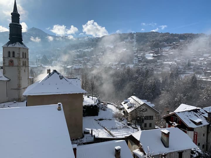 Studio Lumineux Dans Le Centre De Saint Gervais - Servoz